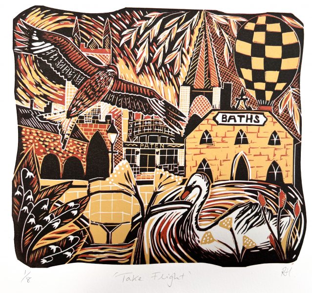 Peterborough Artists Open Studios Artist Ruth Hudson printmaker ...